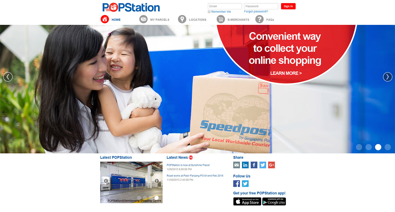 SingPost POPStation - Show Orchard